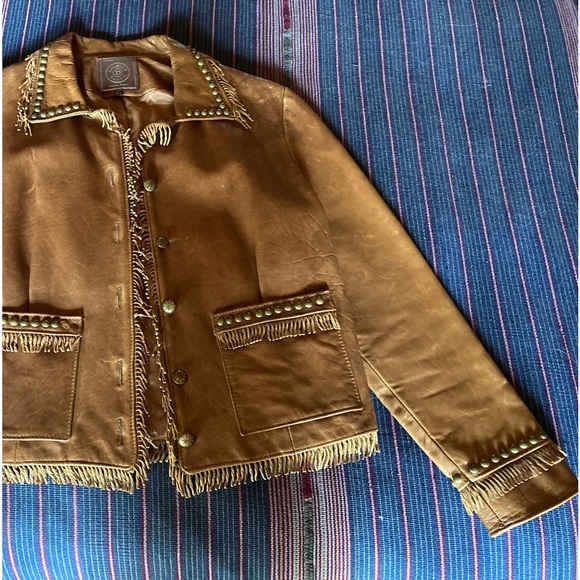 Double D Ranch | Jackets & Coats | Vintage Double D Ranch Leather ...